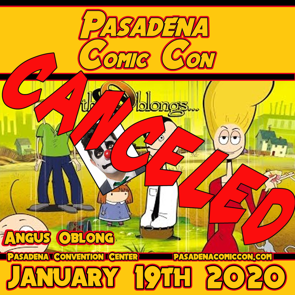 Angus Oblong | Pasadena Comic Convention and Toy Show