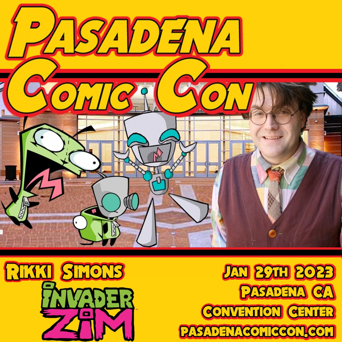 Guest Announcement Rikki Simons | Pasadena Comic Convention and Toy Show