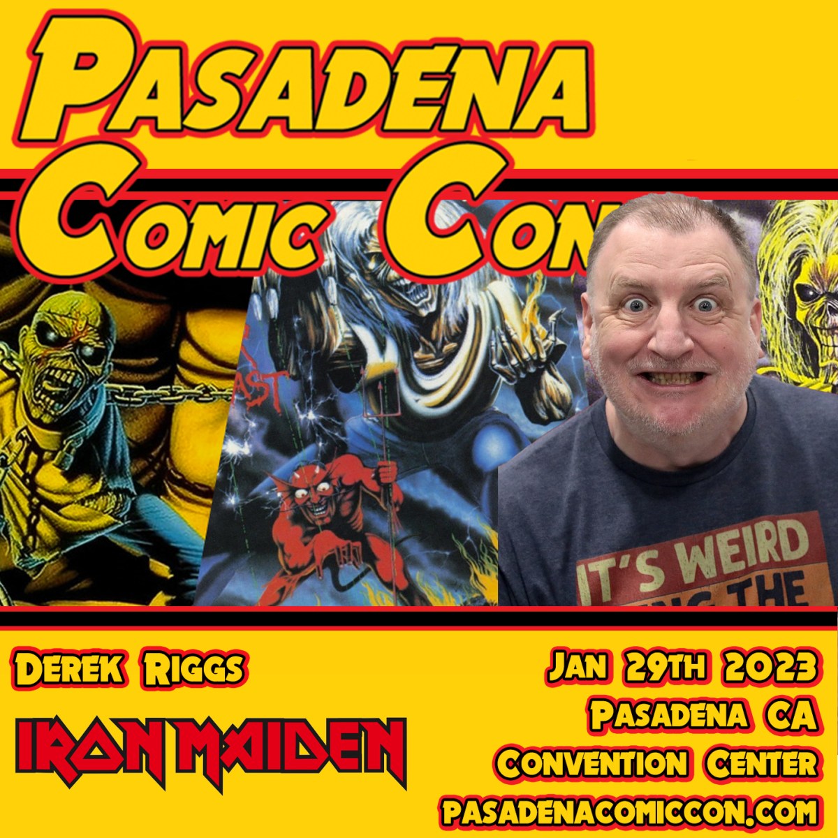 Derek Riggs | Pasadena Comic Convention and Toy Show