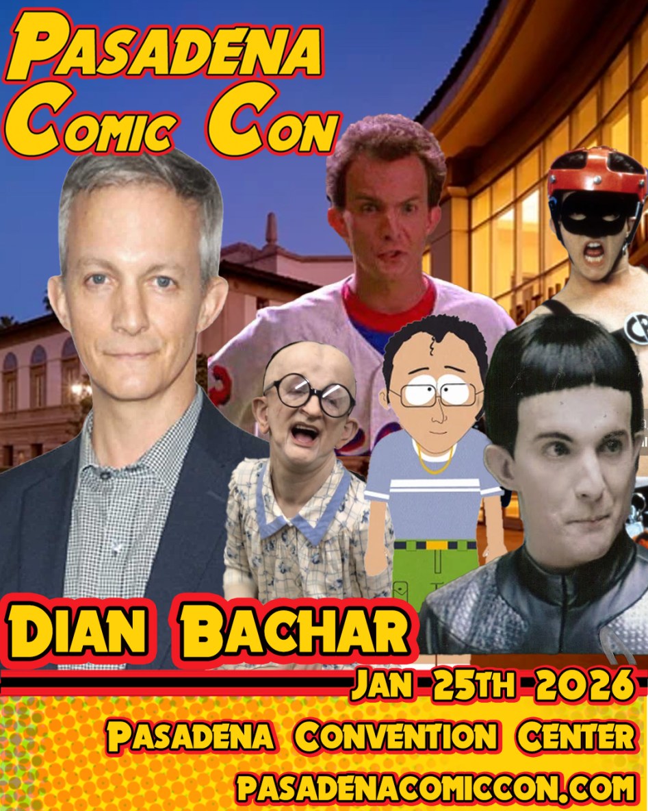 Guest Announcement Dian Bachar | Pasadena Comic Convention and Toy Show