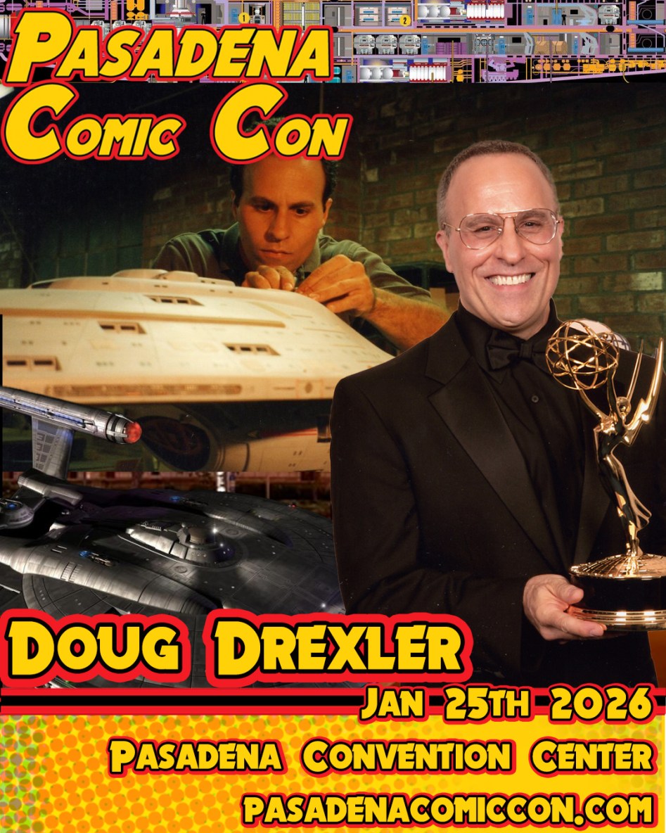 Guest Announcement Doug Drexler | Pasadena Comic Convention and Toy Show
