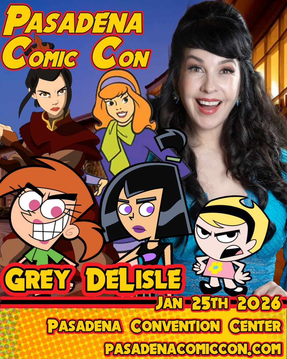 Guest Announcement Grey DeLisle | Pasadena Comic Convention and Toy Show
