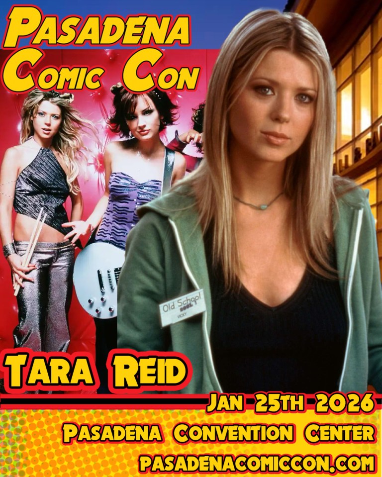 Tara Reid | Pasadena Comic Convention and Toy Show